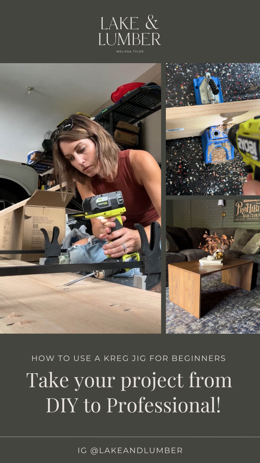 How to Use a Kreg Jig for a Professional Finish - Lake and Lumber